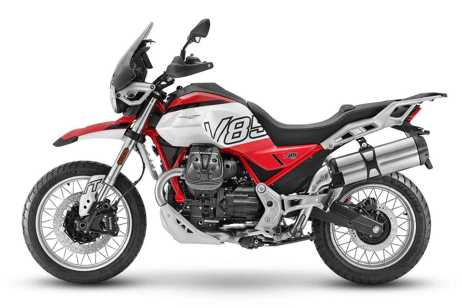 Moto Guzzi V85 TT 2024 ecco come cambia la maxi enduro Guzzi - RED Live