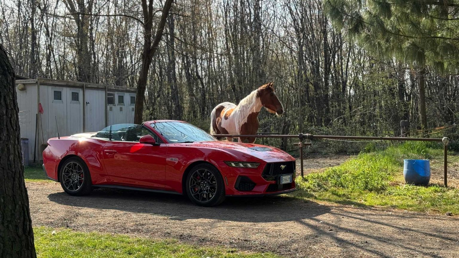 Ford Mustang GT Convertible 2025 - prova - RED Live