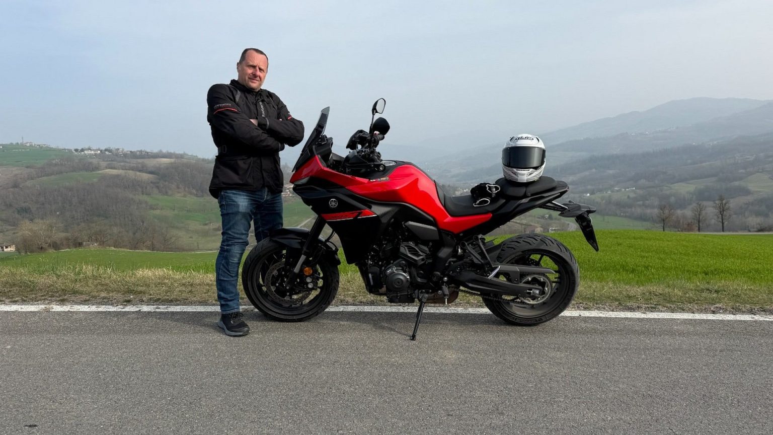 Yamaha Tracer 7 Y-AMT - prova - RED Live