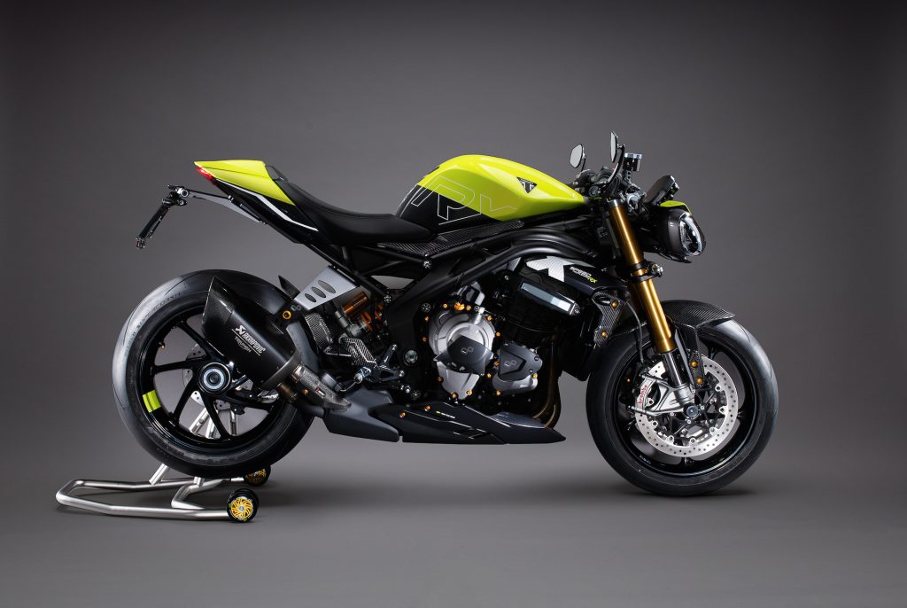 Le novità LighTech vestono la Triumph Speed Triple 1200 RX - RED Live